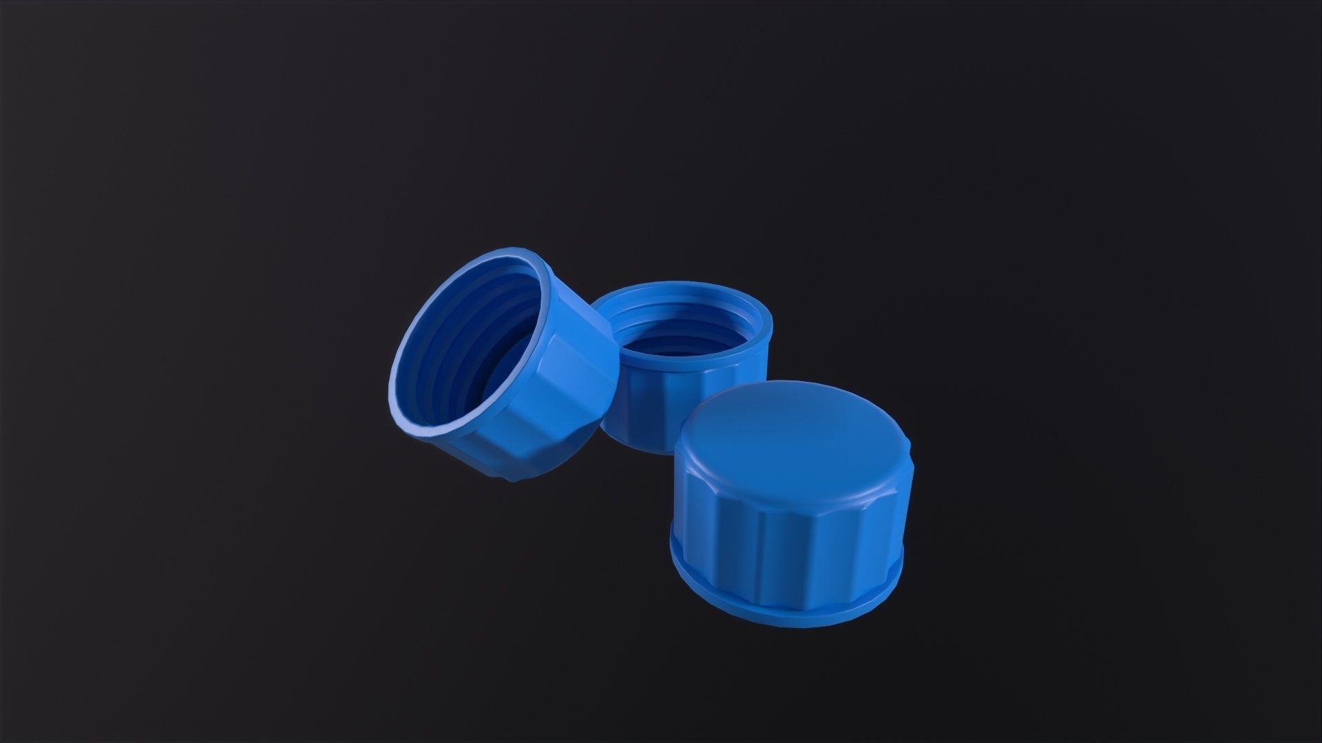 3D model Plastic Pet Bottle Cap 3D Model VR / AR / low-poly | CGTrader