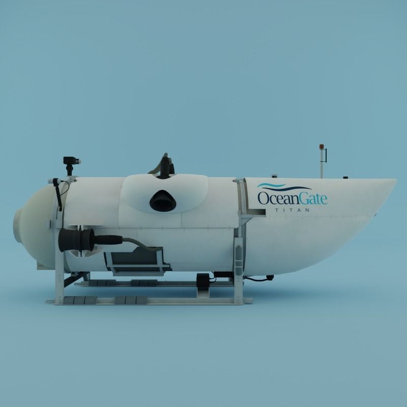 OCEANGATE TITAN SUBMARINE 3D model 3D printable | CGTrader