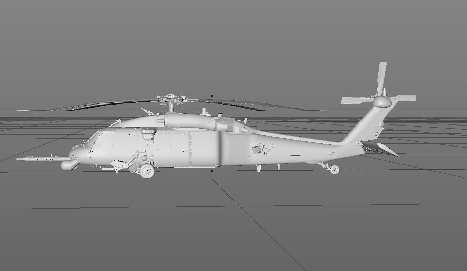 Helicopter Military 3D model | CGTrader