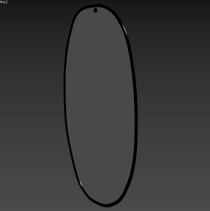 Hand Cut Mirror 12 by M Nuance for Nest free 3D model | CGTrader