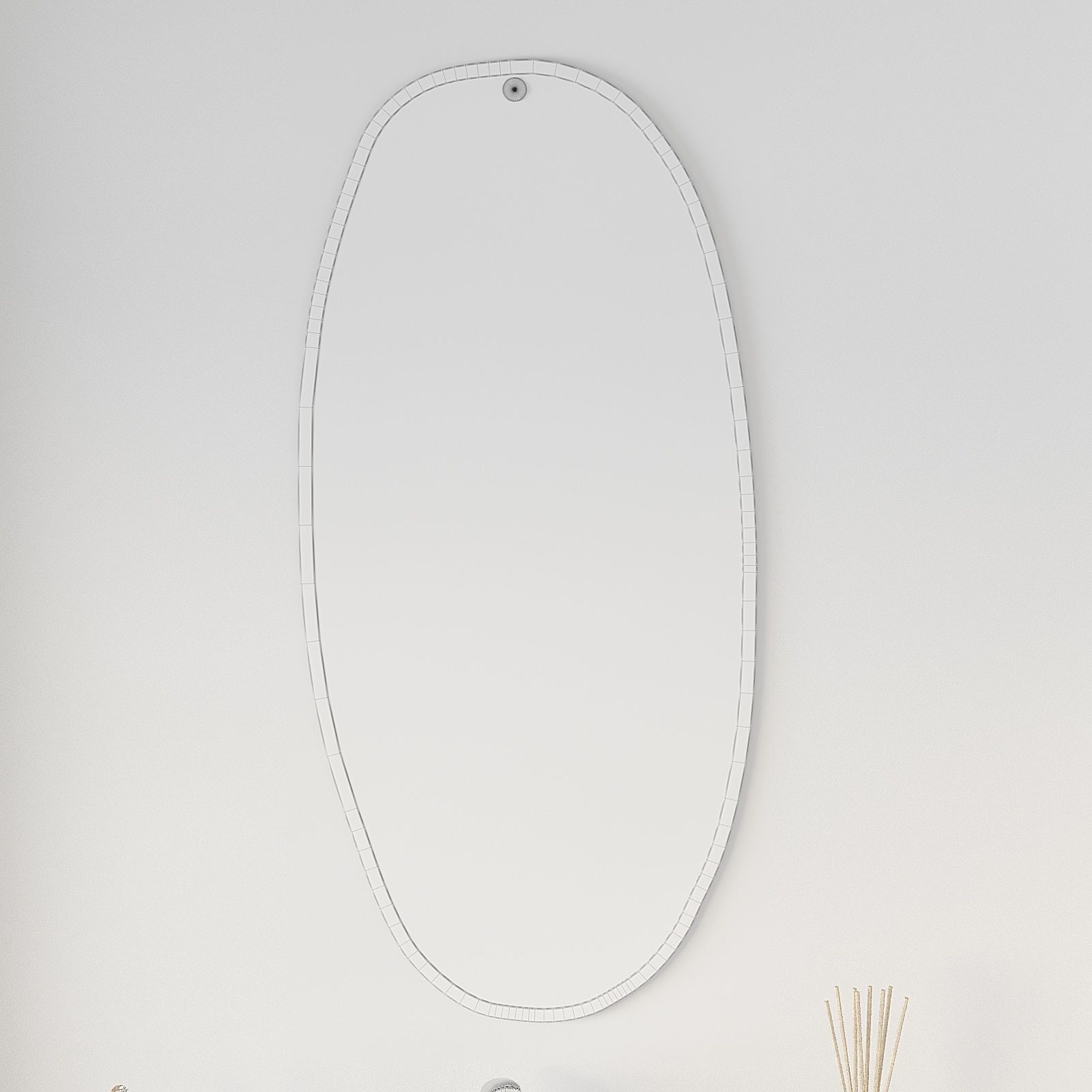 Hand Cut Mirror 12 by M Nuance for Nest free 3D model | CGTrader