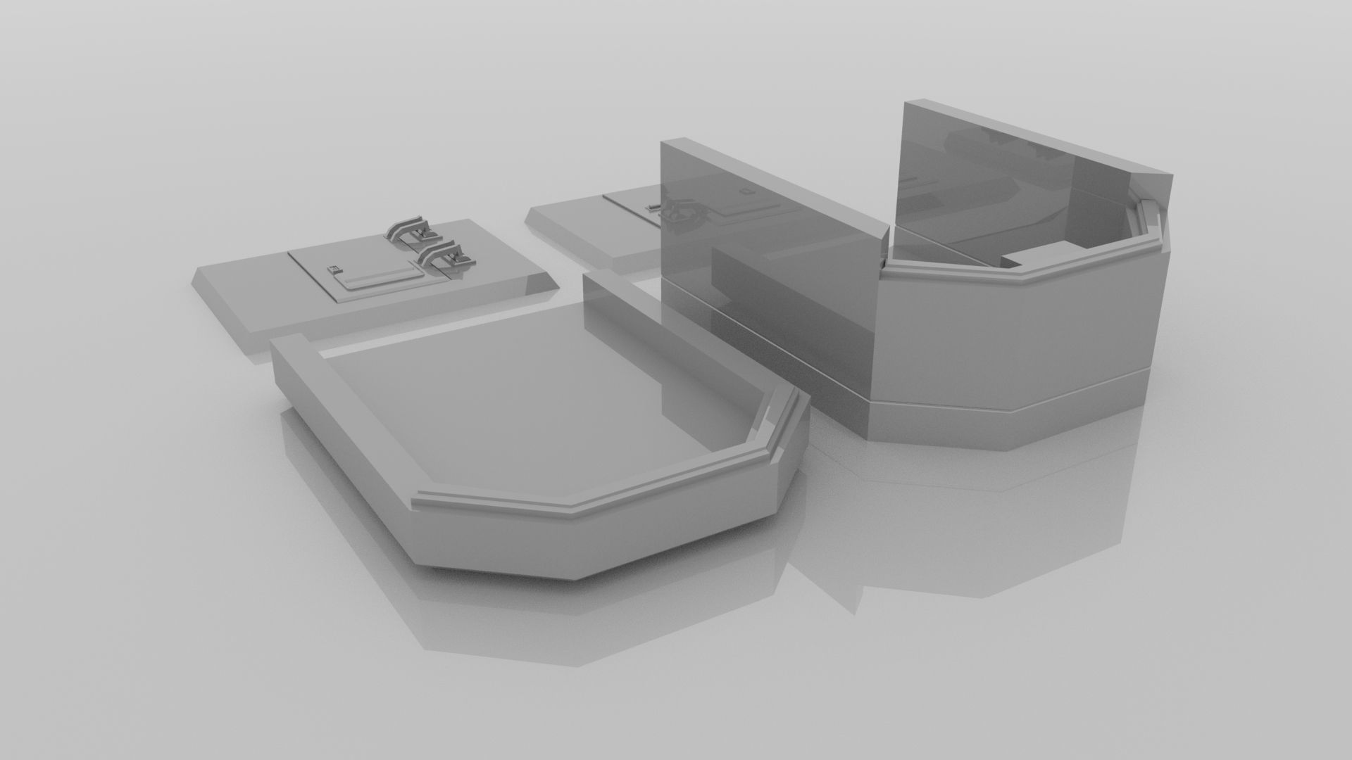 Bunker free 3D model 3D printable | CGTrader
