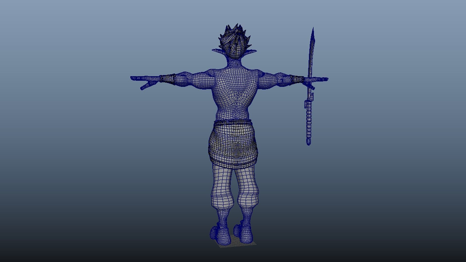 Concept Male Game-Ready Humanoid 3D Model 3D model | CGTrader