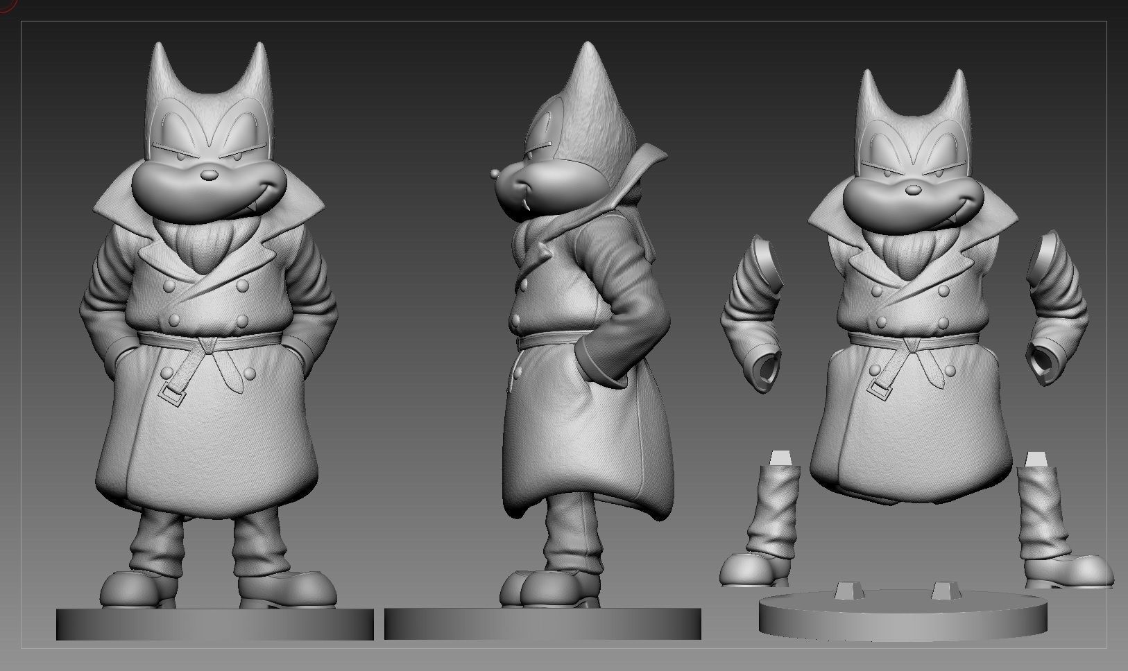 Billy bat 3D model 3D printable | CGTrader