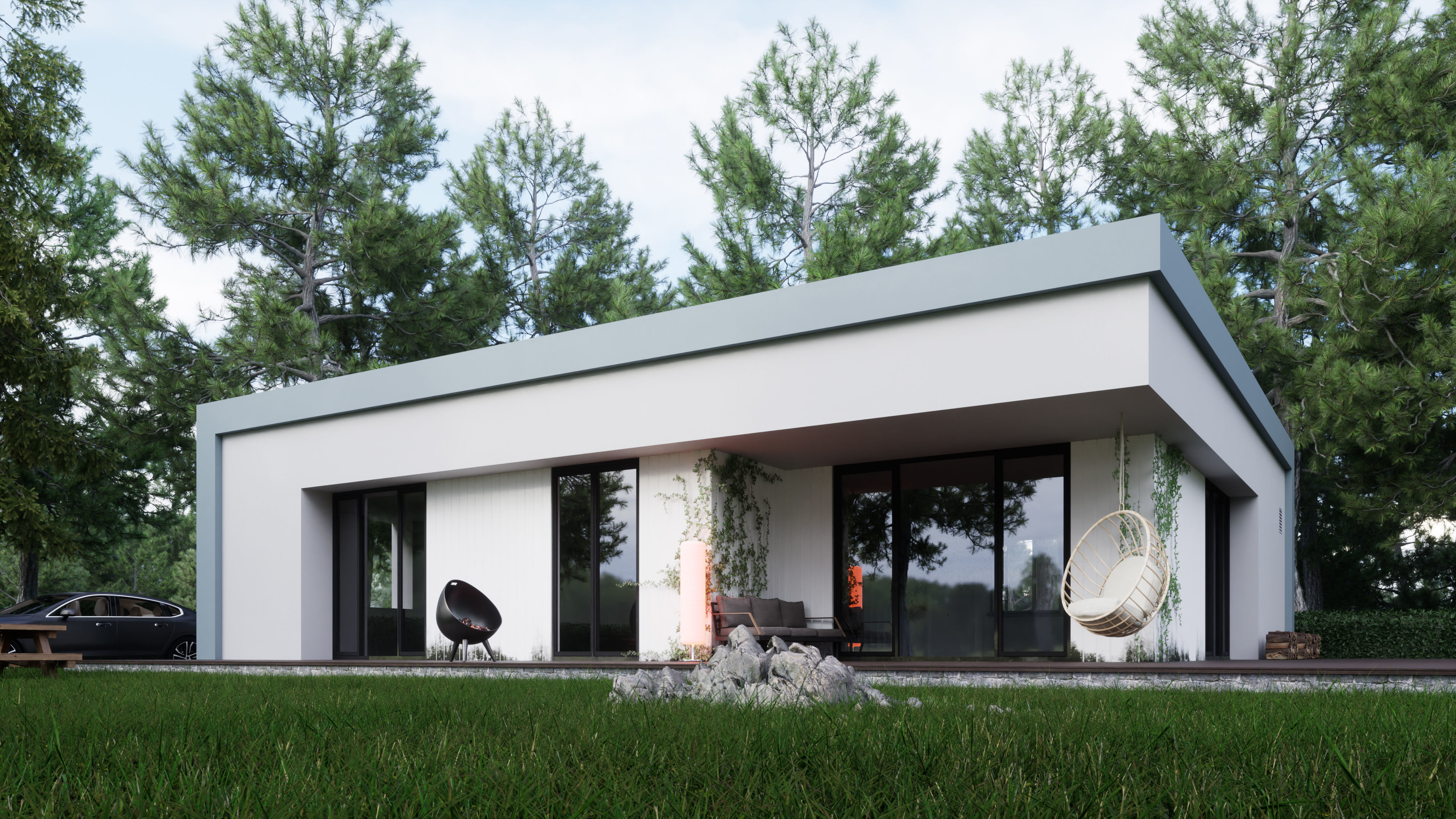 Mountain House I Twinmotion Scene 3D model | CGTrader