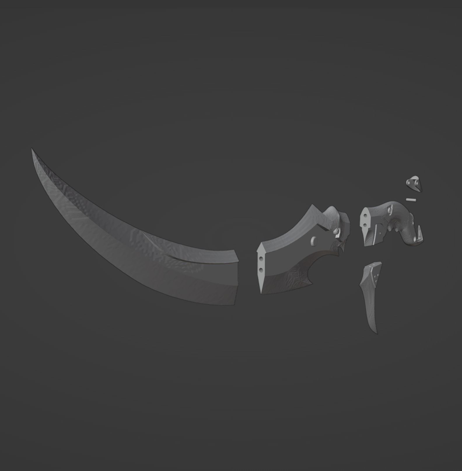 Sampo Dagger - Honkai Star Rail - Sampo Cosplay 3D model 3D printable ...