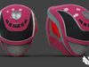 Power Ranger SPD Pink Helmet 3D model 3D printable | CGTrader
