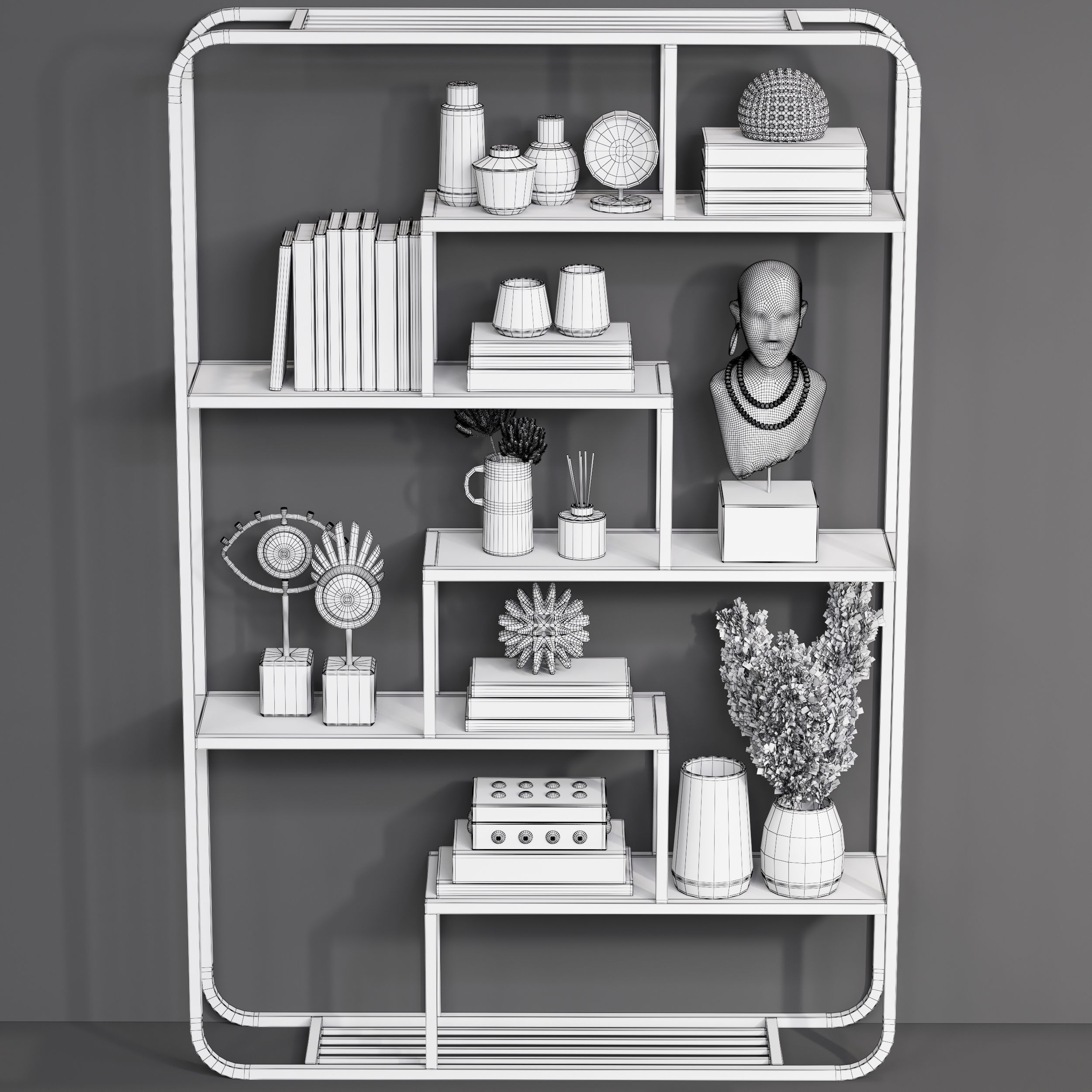 Rack Shelf 01 3D model | CGTrader