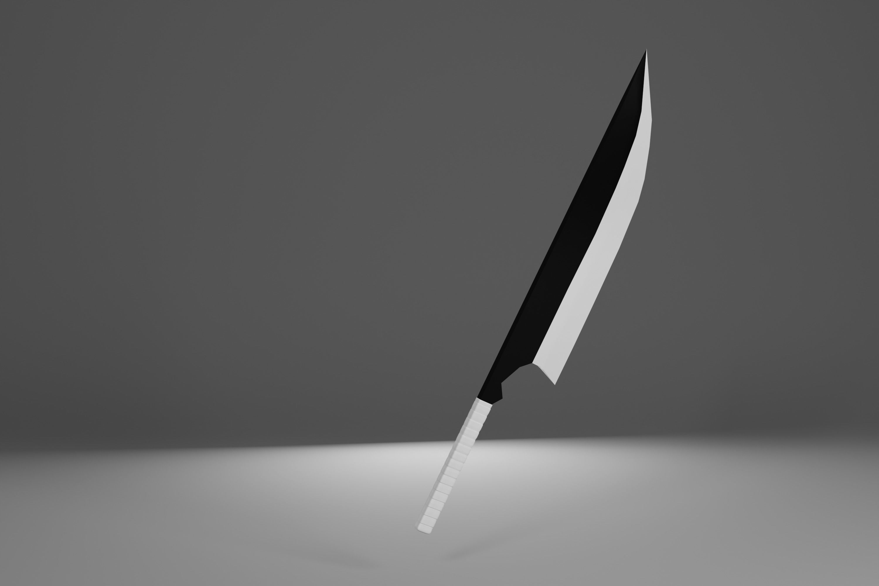 Bleach - Ichigo Sword Blade Shiki First form 3D print model 3D model 3D ...