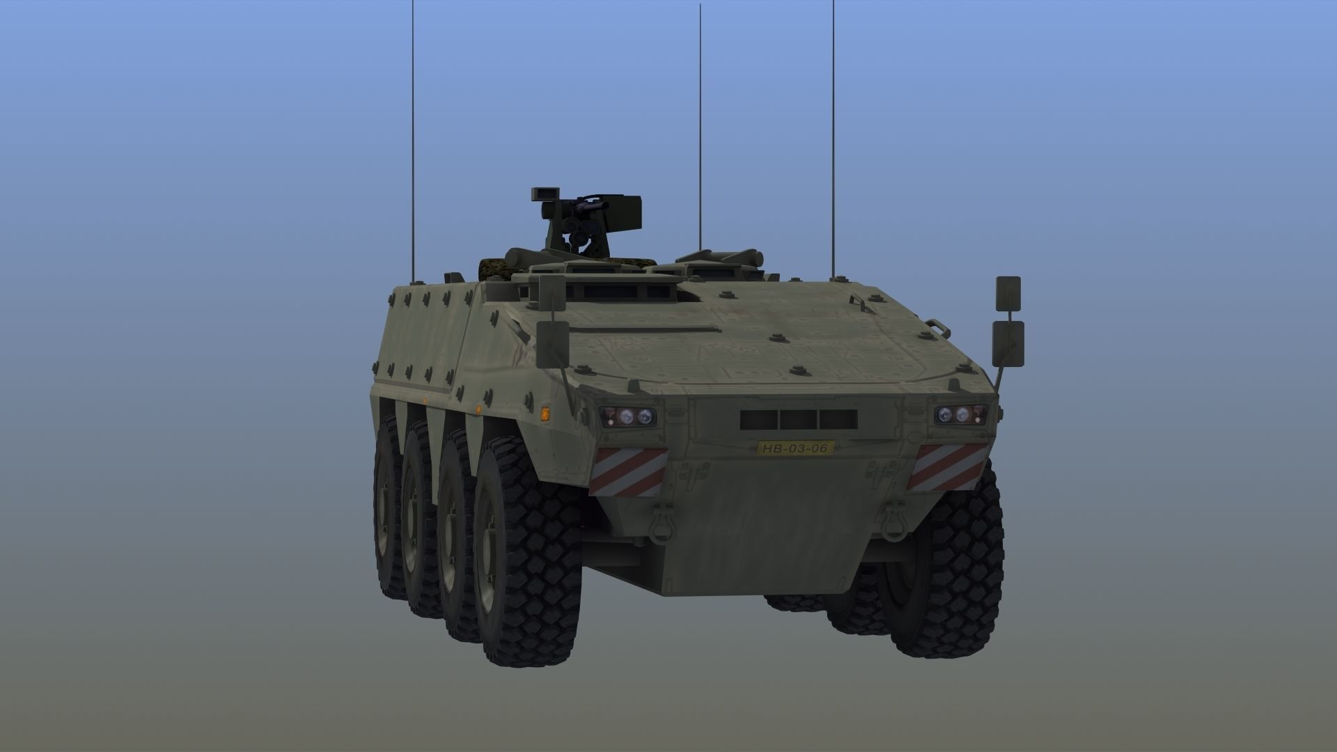 Boxer Mech Infantry Vehicle 3D model | CGTrader