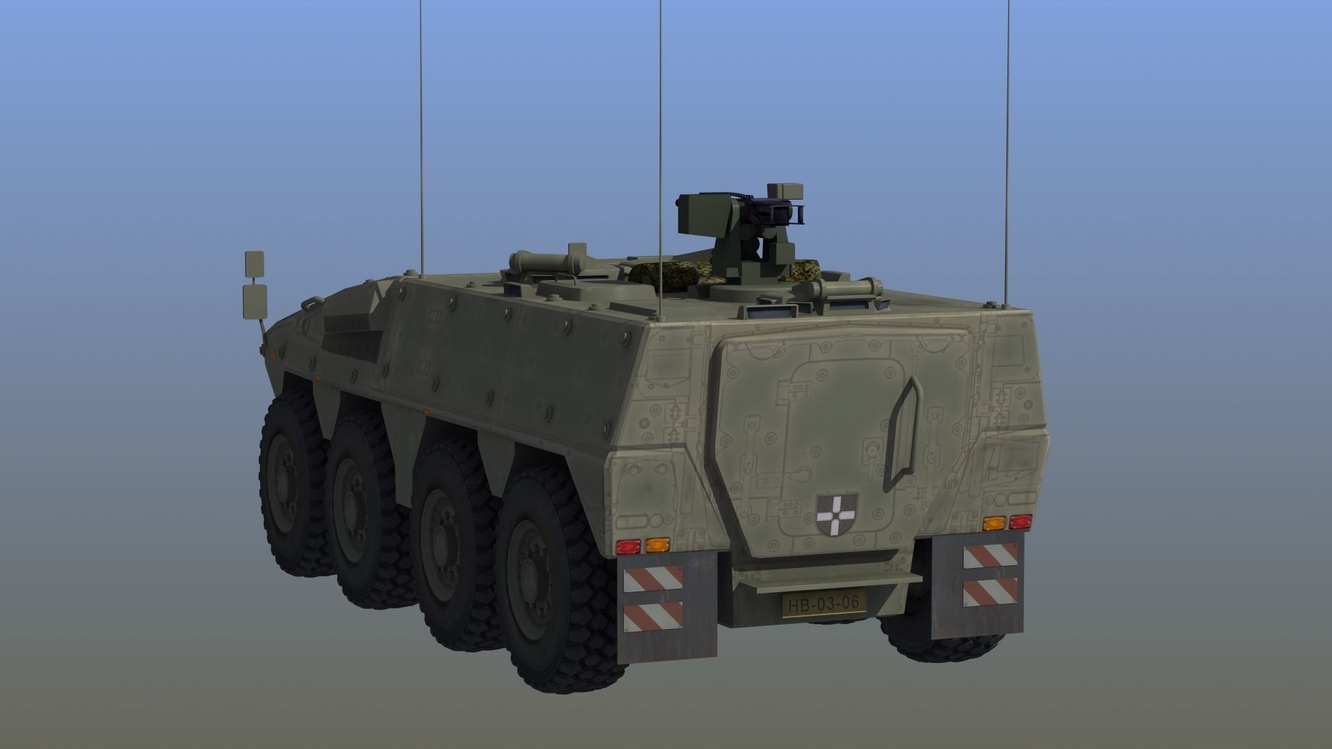 Boxer Mech Infantry Vehicle 3D model | CGTrader