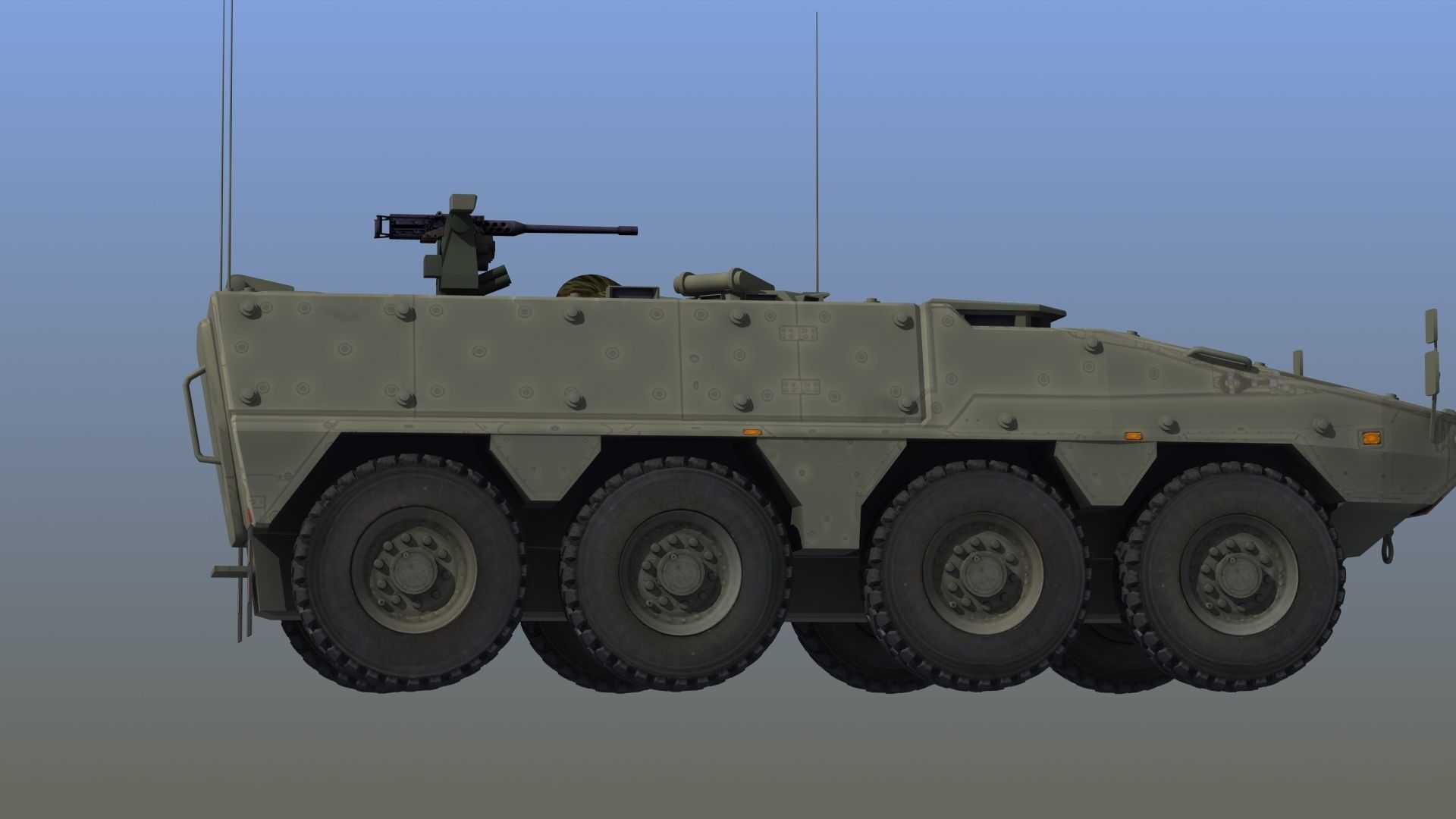 Boxer Mech Infantry Vehicle 3D model | CGTrader