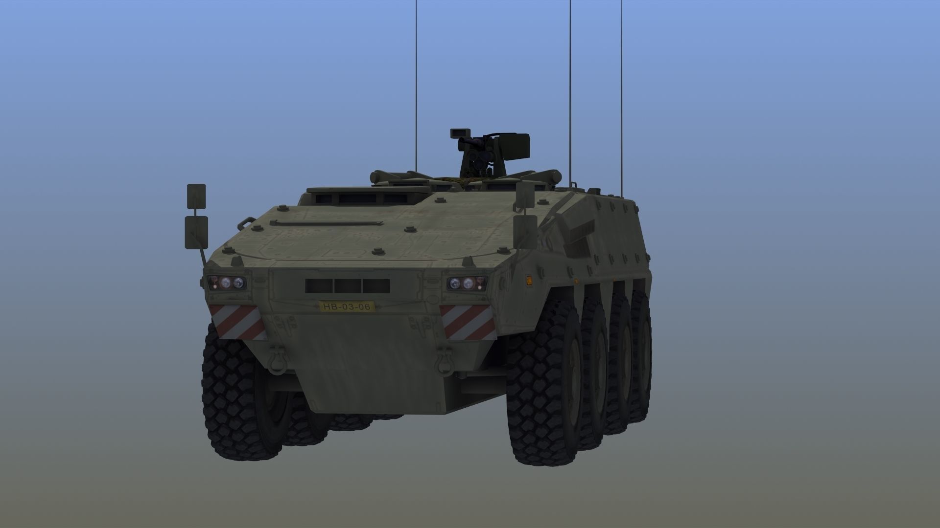 Boxer Mech Infantry Vehicle 3D model | CGTrader