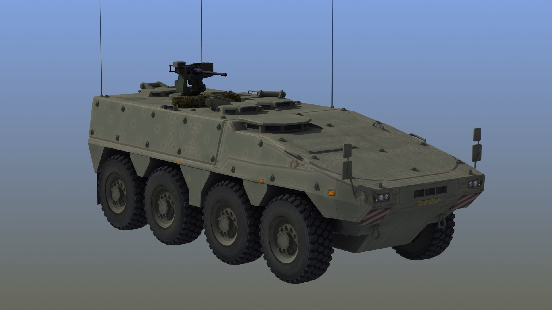 Boxer Mech Infantry Vehicle 3D model | CGTrader
