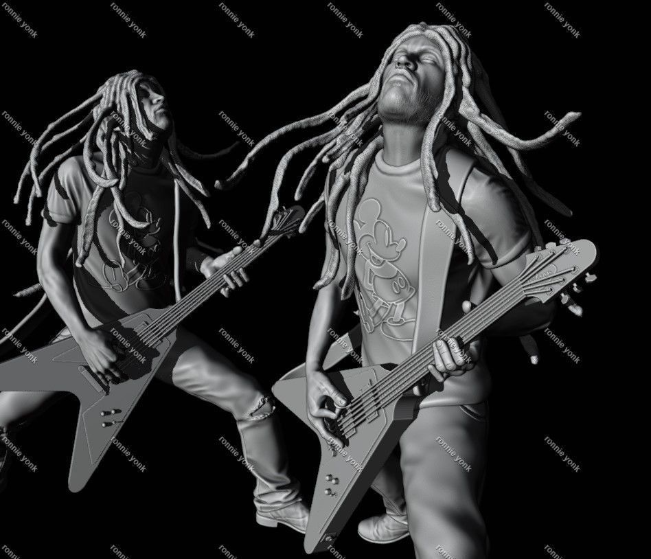 Lenny Kravitz - 3d printing 3D model 3D printable | CGTrader