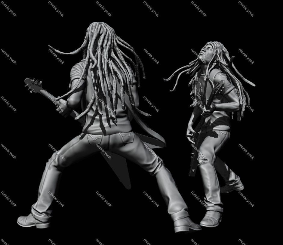 Lenny Kravitz - 3d printing 3D model 3D printable | CGTrader