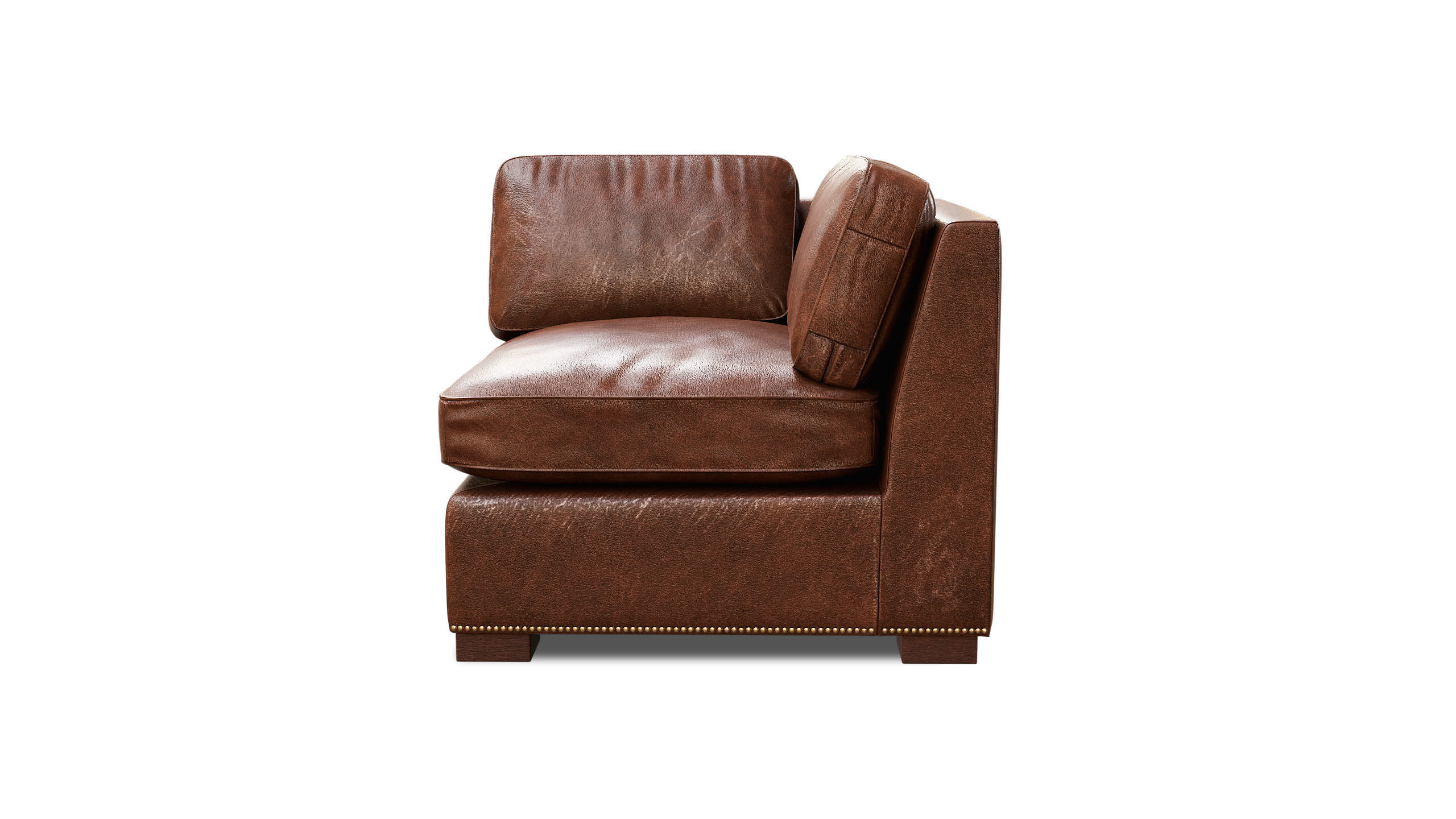 Collins Leather Corner Chair 3D model | CGTrader