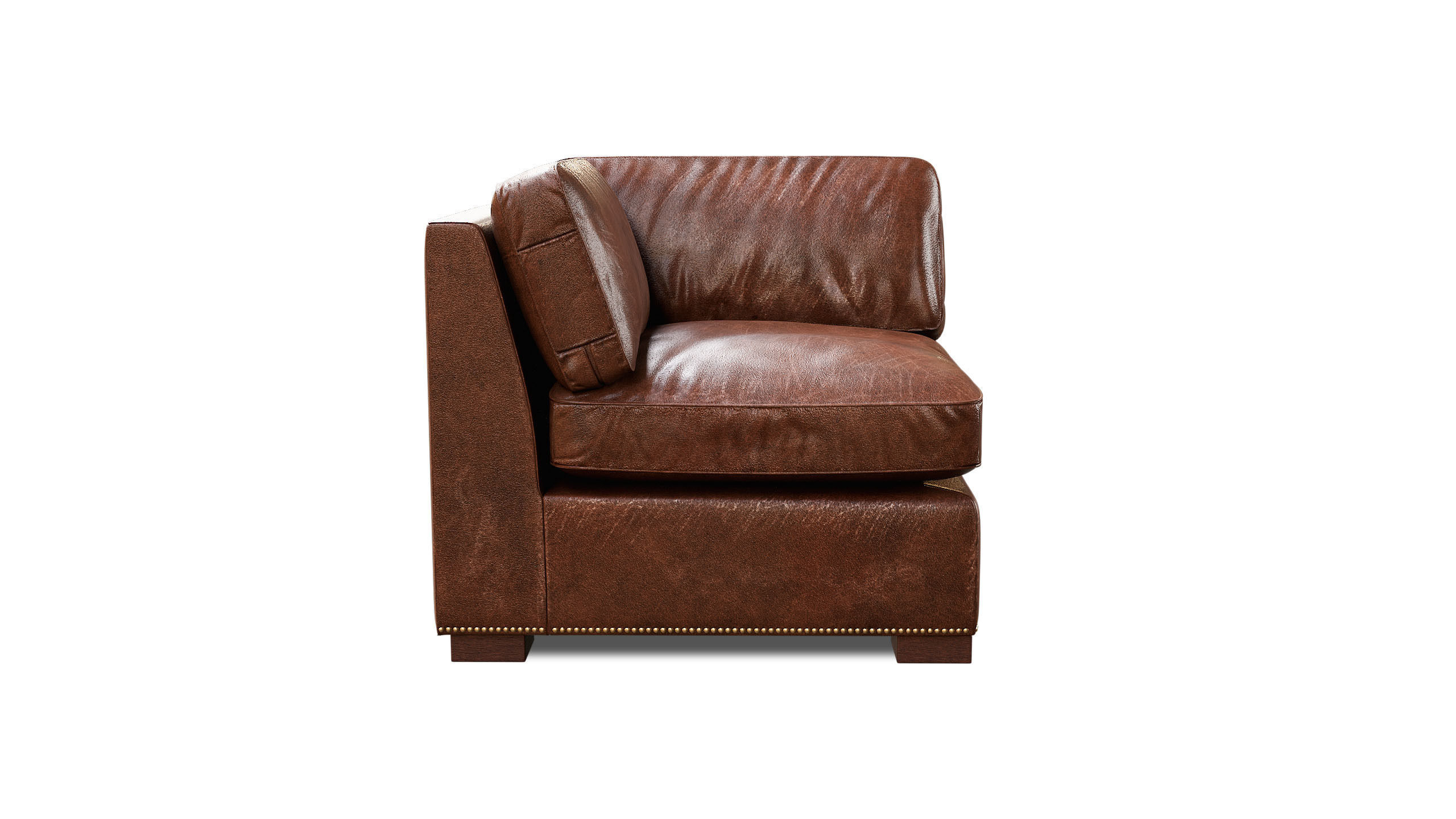 Collins Leather Corner Chair 3D model | CGTrader