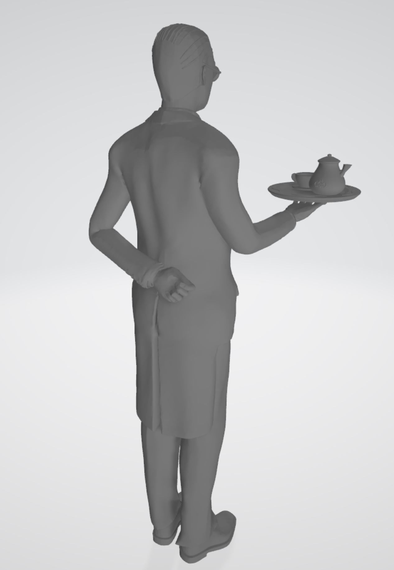 Alfred Pennyworth Batman 3D model 3D printable | CGTrader
