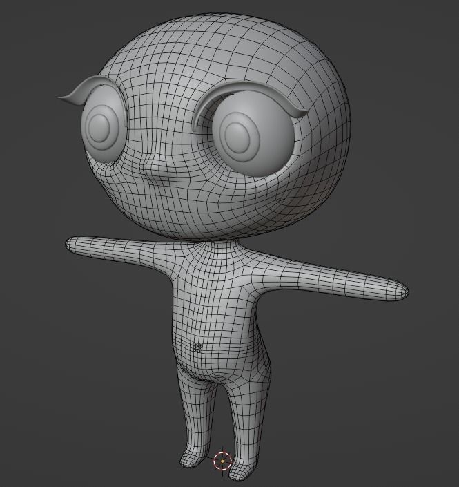 Little Girl Body free VR / AR / low-poly 3D model | CGTrader
