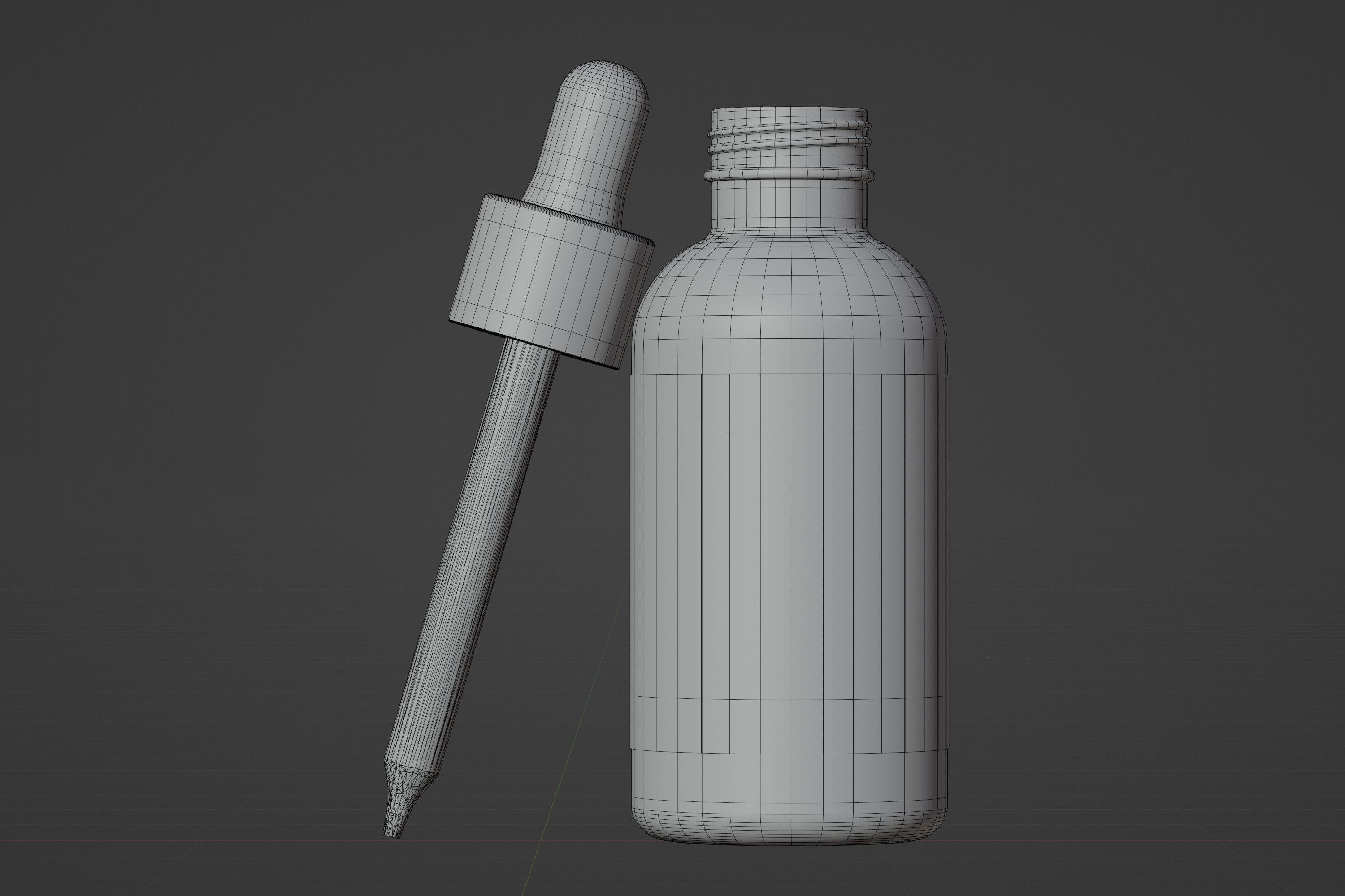 3D model Dropper bottle VR / AR / low-poly | CGTrader