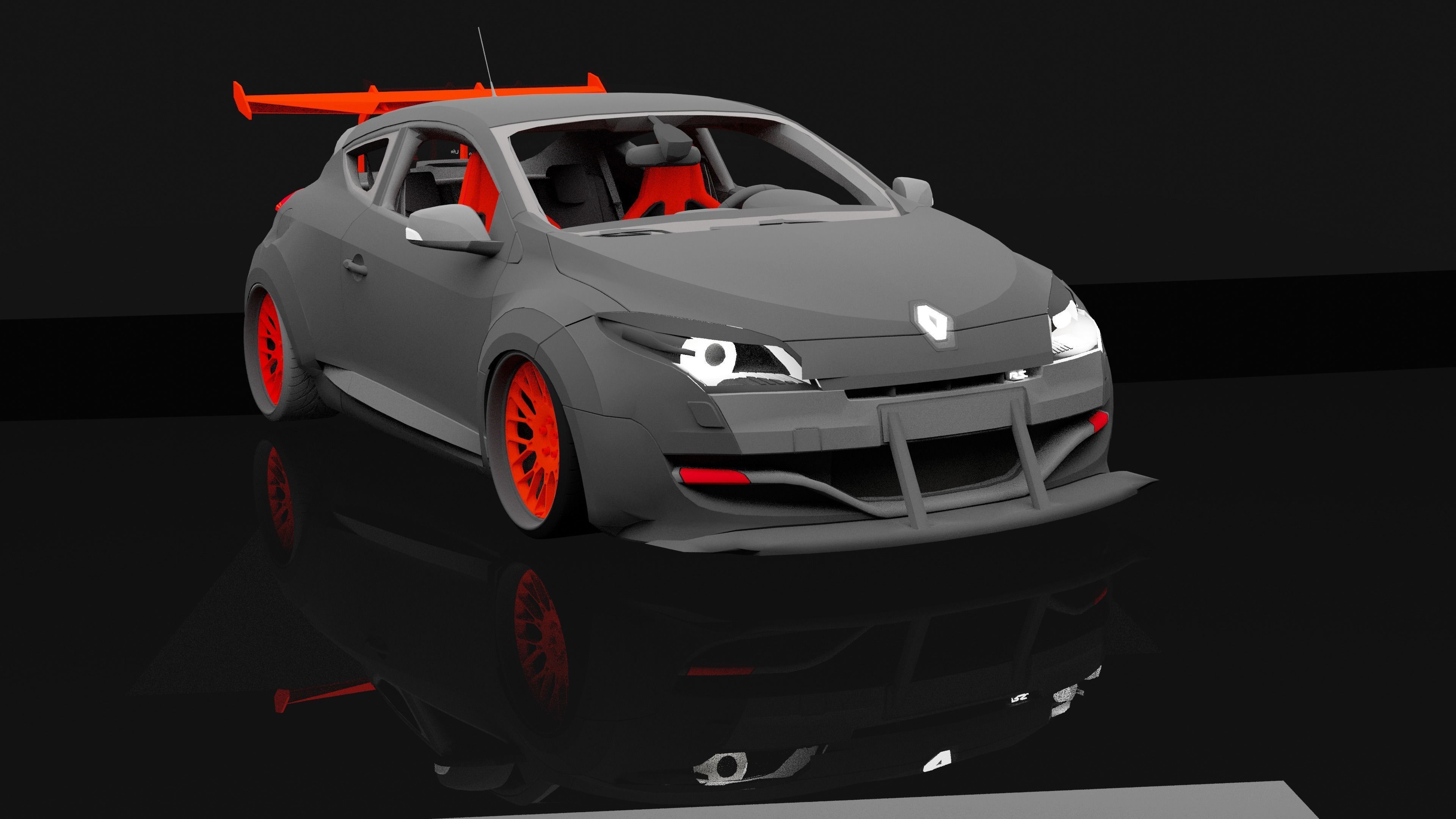 Renault RS Sport 3D model | CGTrader