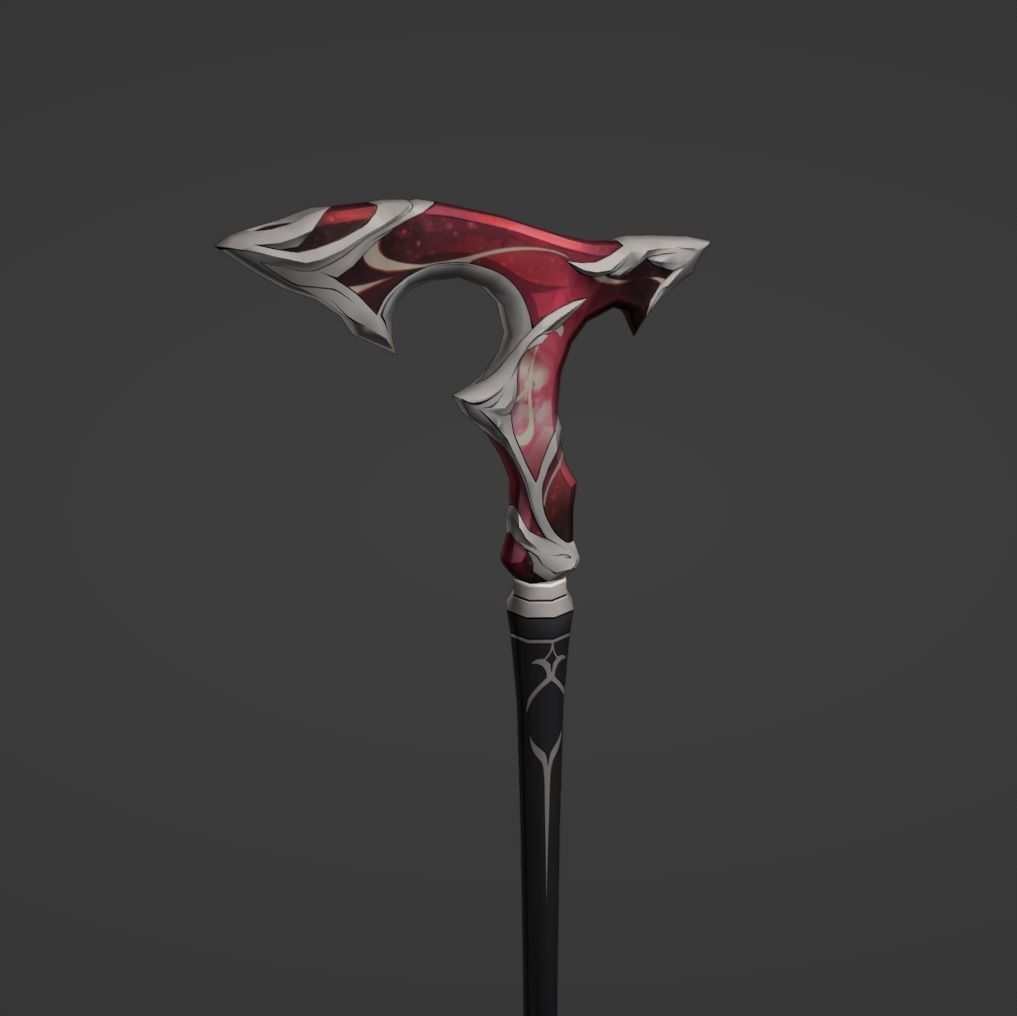 Welt Cane - Honkai Star Rail - Welt Cosplay 3D model 3D printable ...