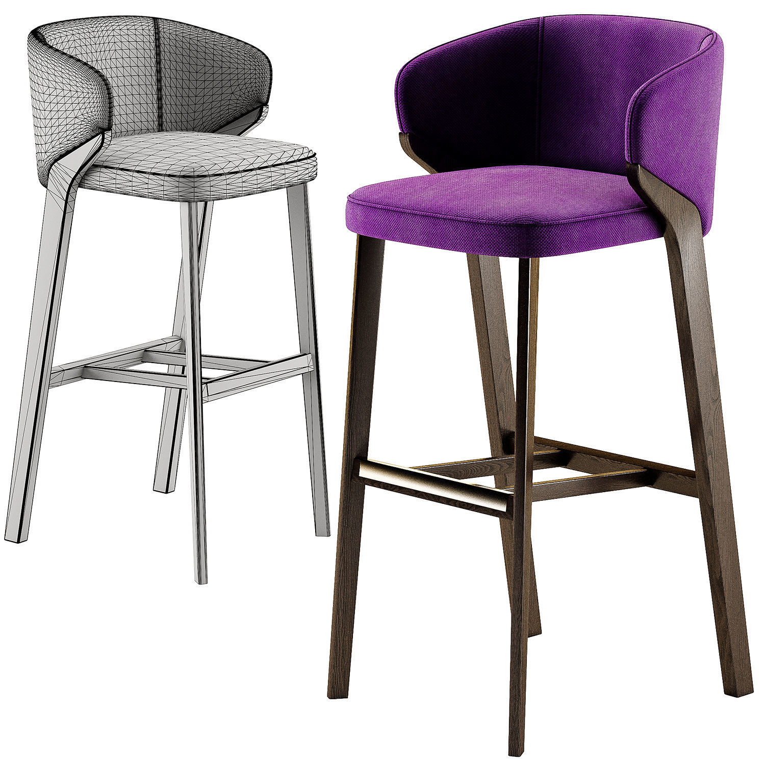 Chair Nora 1532 3D model | CGTrader