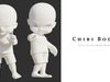 Chibi Character Body Base 3D model animated rigged | CGTrader
