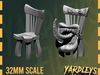 Haunted Seat 32mm Chair DnD Mimic 3D model 3D printable | CGTrader