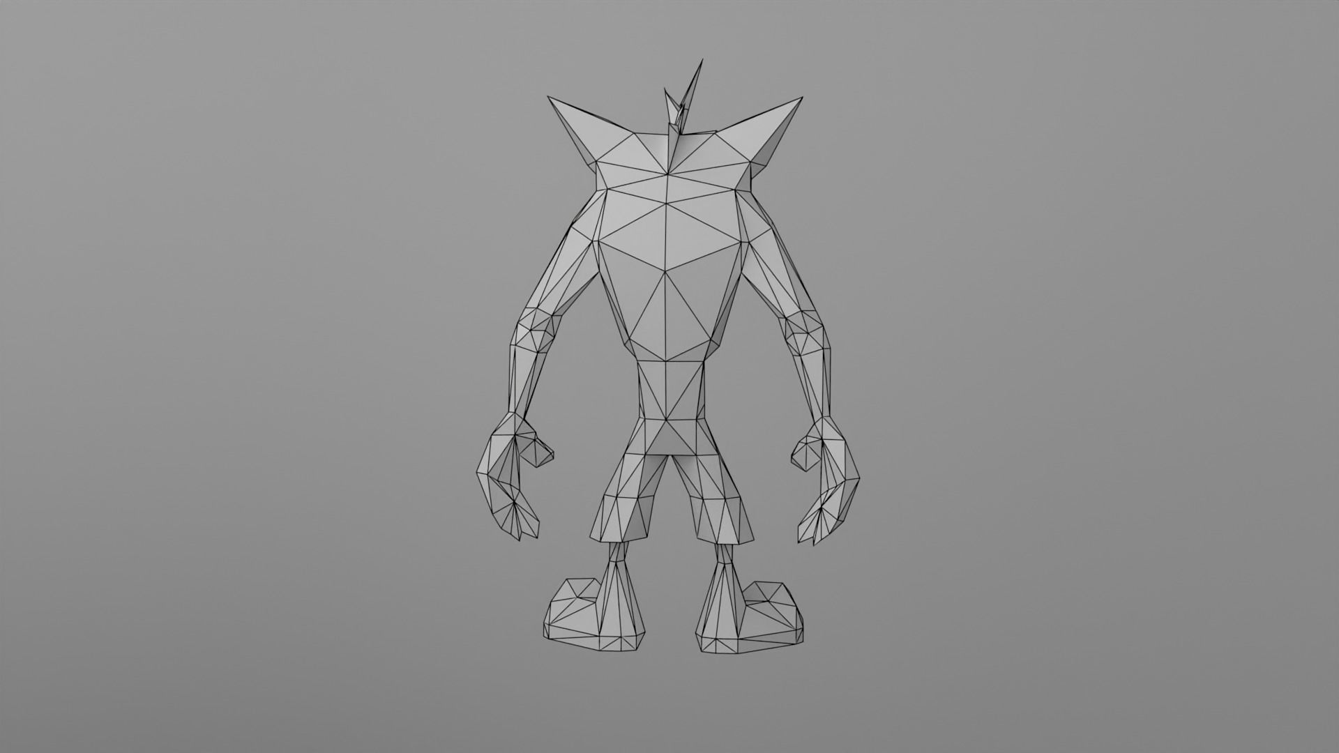 3D model PlayStation - Crash Bandicoot VR / AR / low-poly | CGTrader