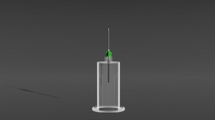 Vacutainer Luer adapter with MSN Needle 3Blood Collection Tubes 3D ...