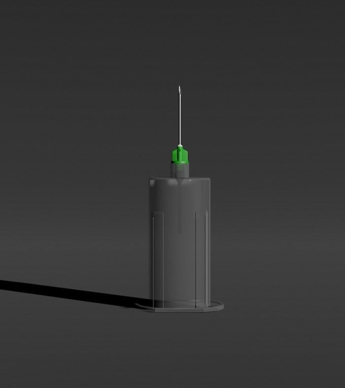 Vacutainer Luer adapter with MSN Needle 3Blood Collection Tubes 3D ...