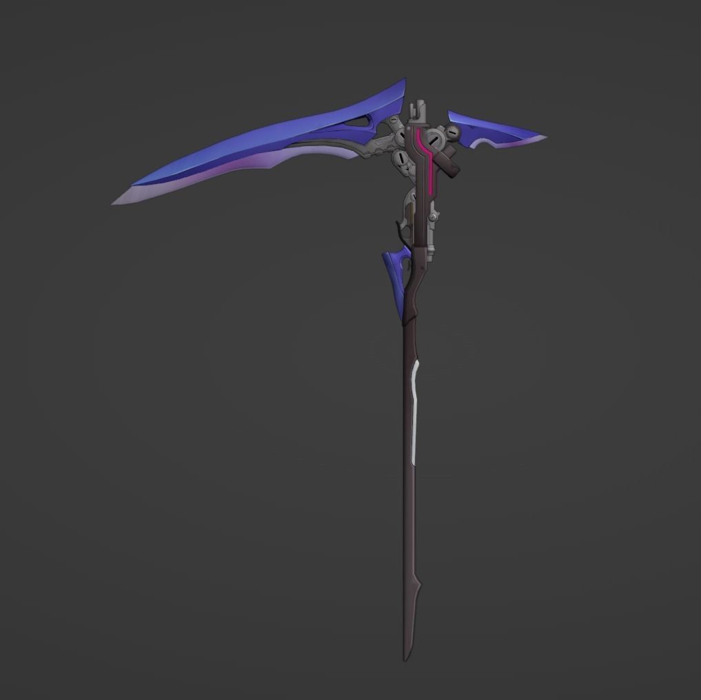 Seele Scythe - Honkai Star Rail - Seele Cosplay 3D model 3D printable ...