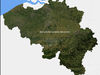 Belgium Terrain Topography Elevation DEM Geography Landscape 3D model ...