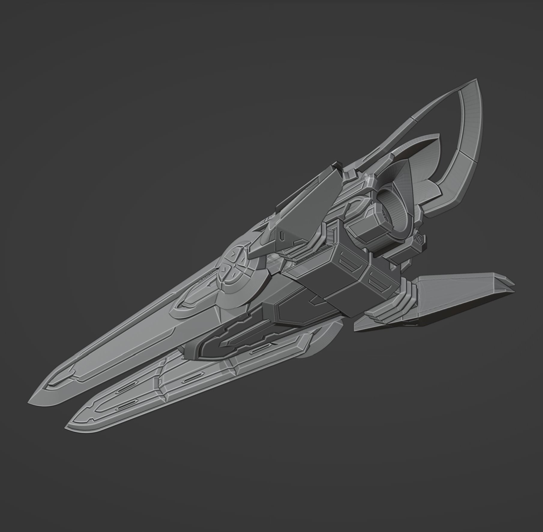 Silver Wolf Blaster - Honkai Star Rail - Silver Wolf Cosplay 3D model ...