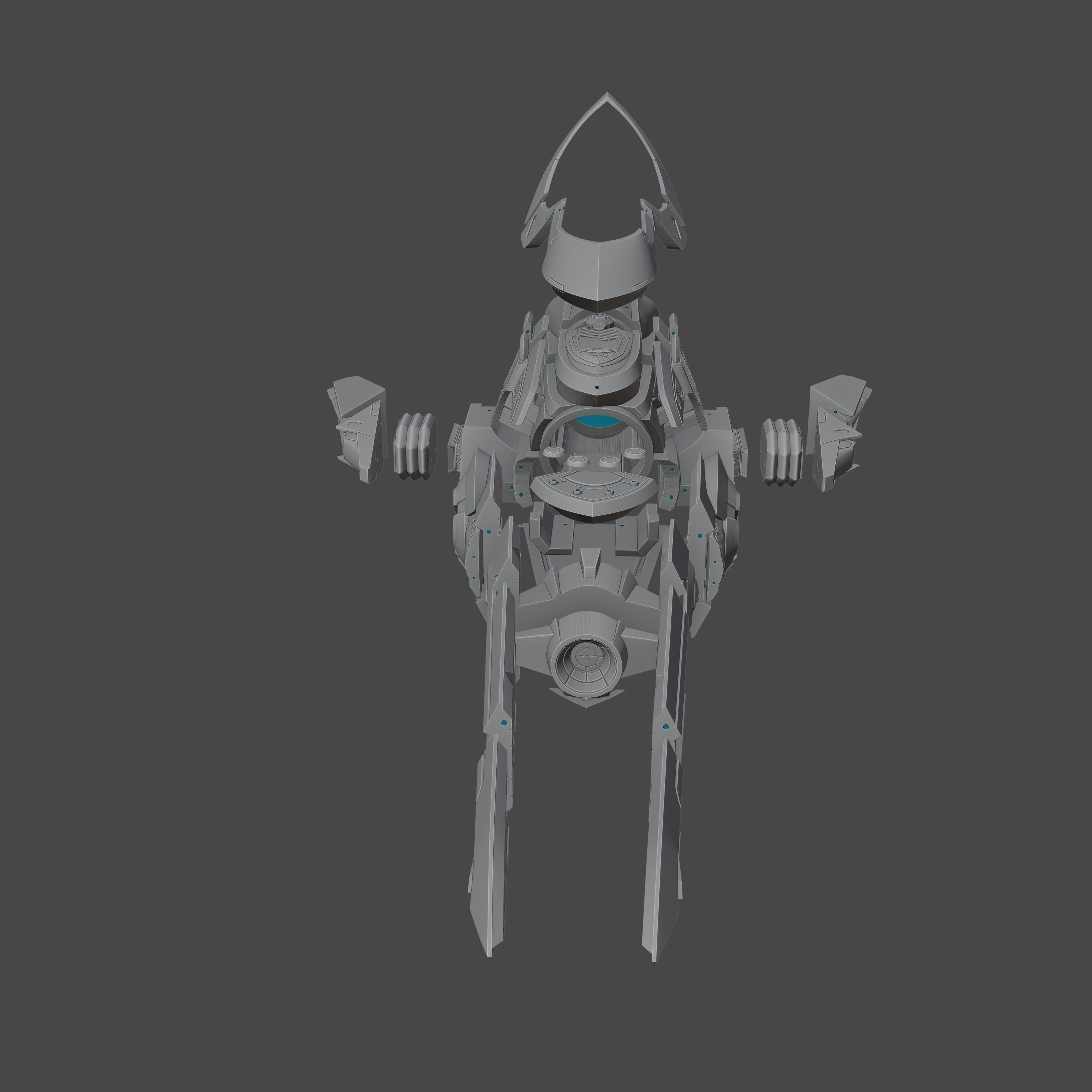 Silver Wolf Blaster - Honkai Star Rail - Silver Wolf Cosplay 3D model ...