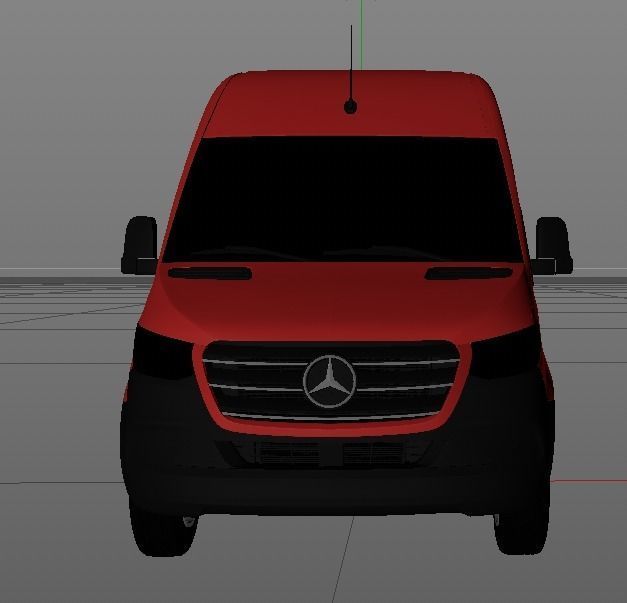 Van mercedes benz sprinter 3D model | CGTrader