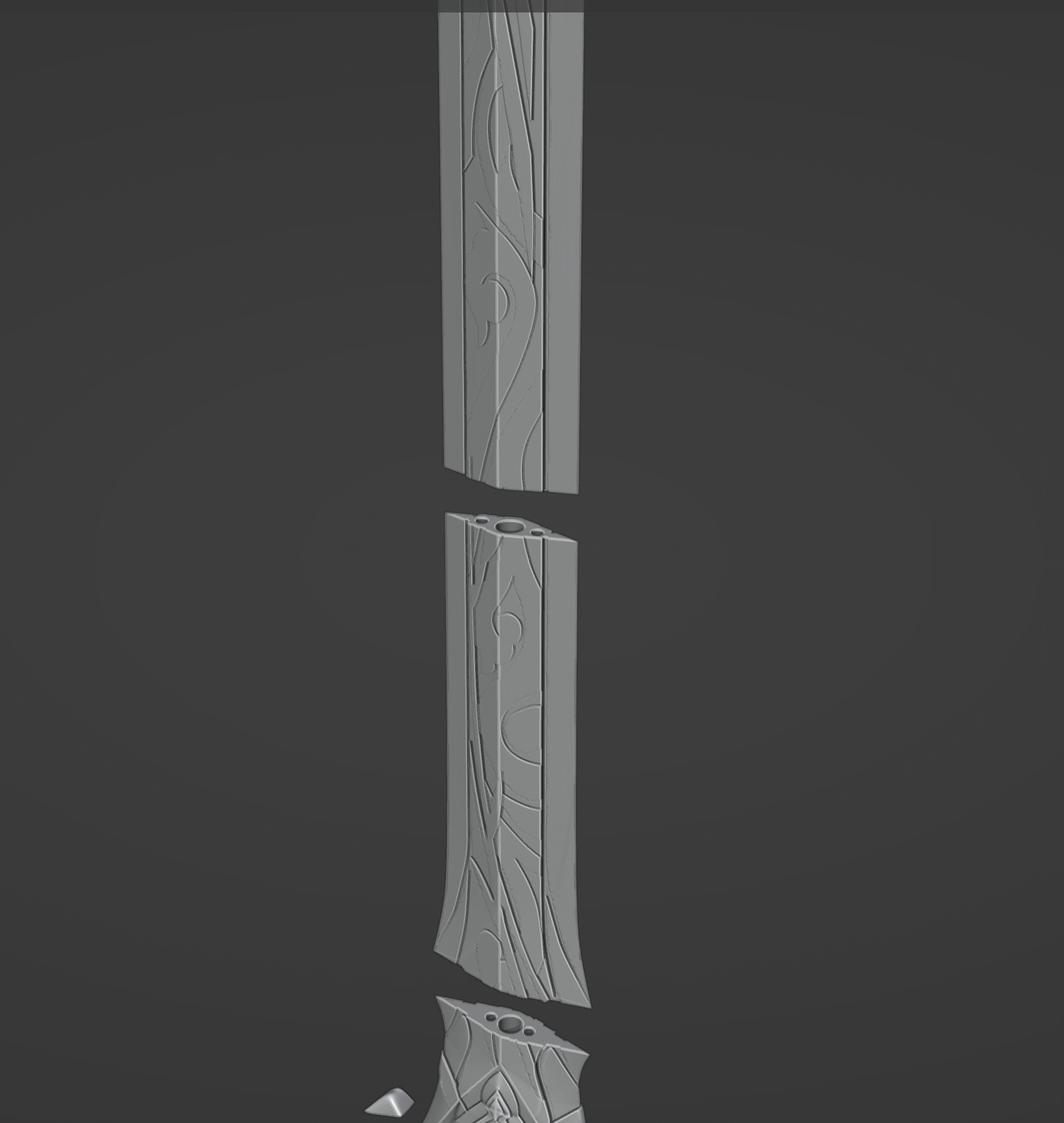 Yanqing Sword - Honkai Star Rail - Yanqing Cosplay 3D model 3D ...