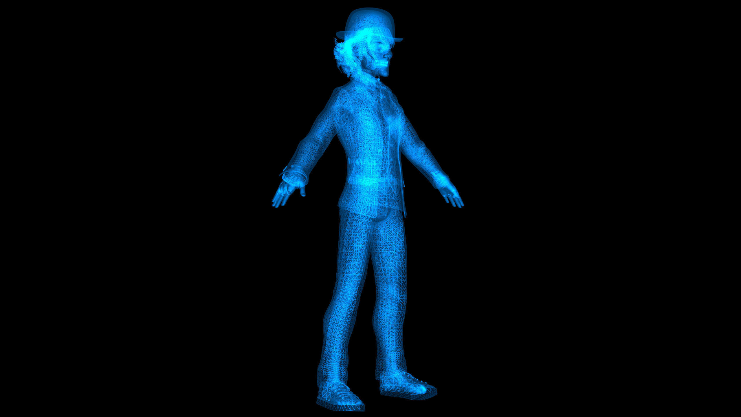 3D model The Riddler - Cartoon Style VR / AR / low-poly | CGTrader