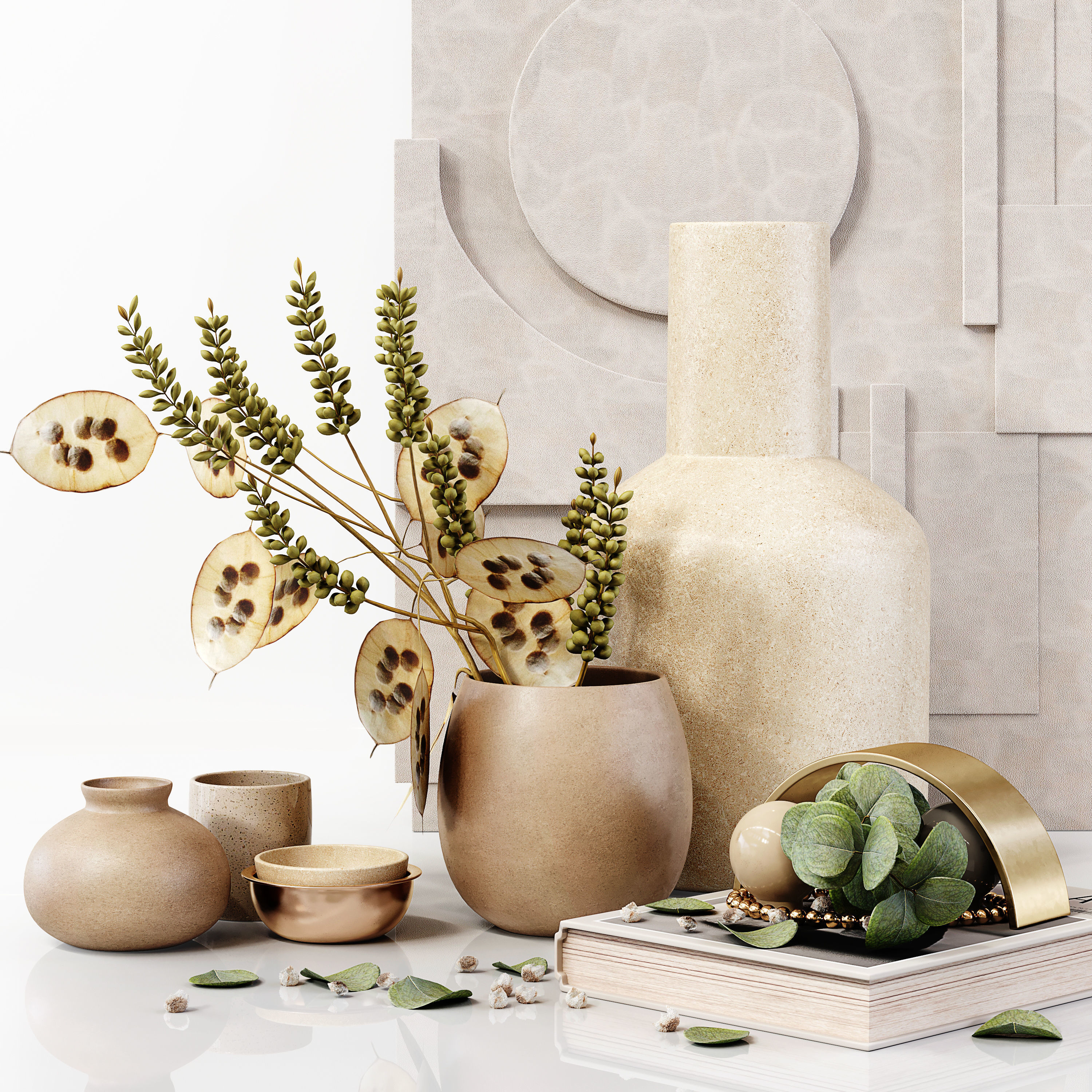 3D model Decorative Set 168 VR / AR / low-poly | CGTrader