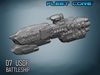 FLEET CORE - 07 USDF BATTLESHIP 3D model 3D printable | CGTrader