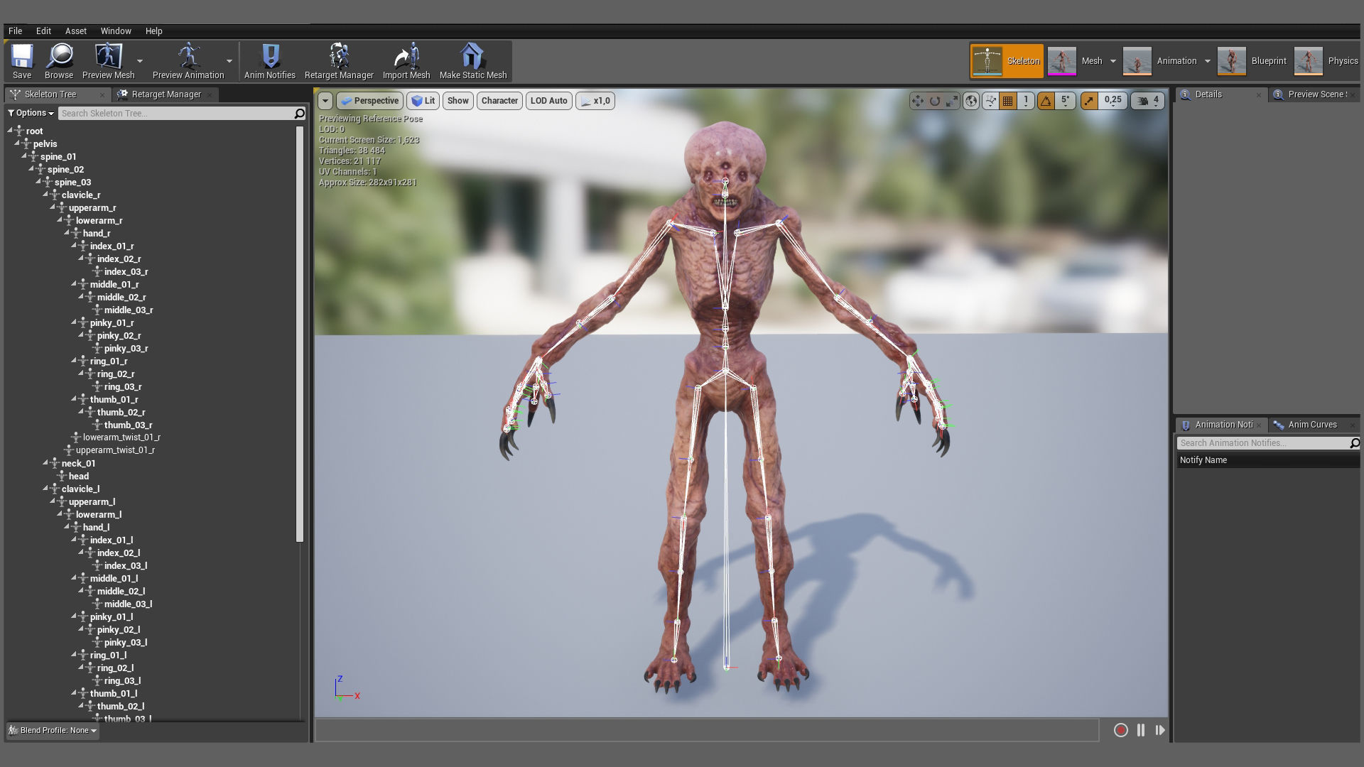 3D model Mutant Brain VR / AR / low-poly | CGTrader