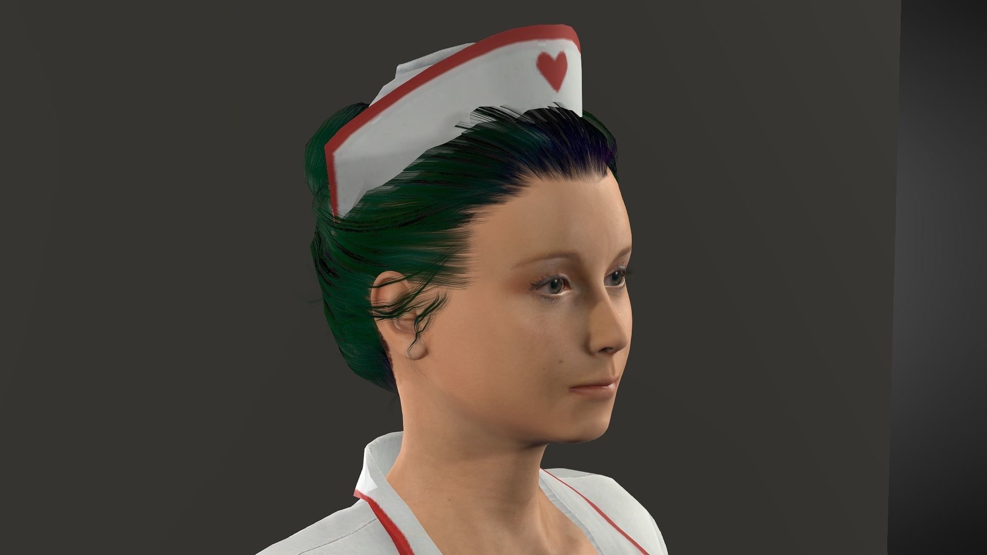 3D model Nurse Emily VR / AR / low-poly | CGTrader