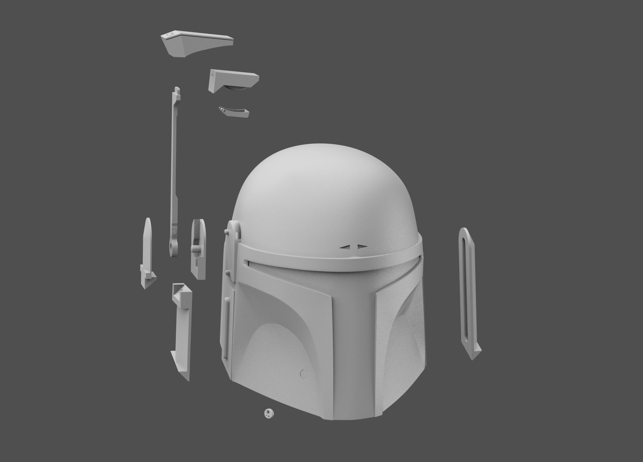 Axe Woves DeathWatch Helmet - 3D Print Files STL 3D model 3D printable ...