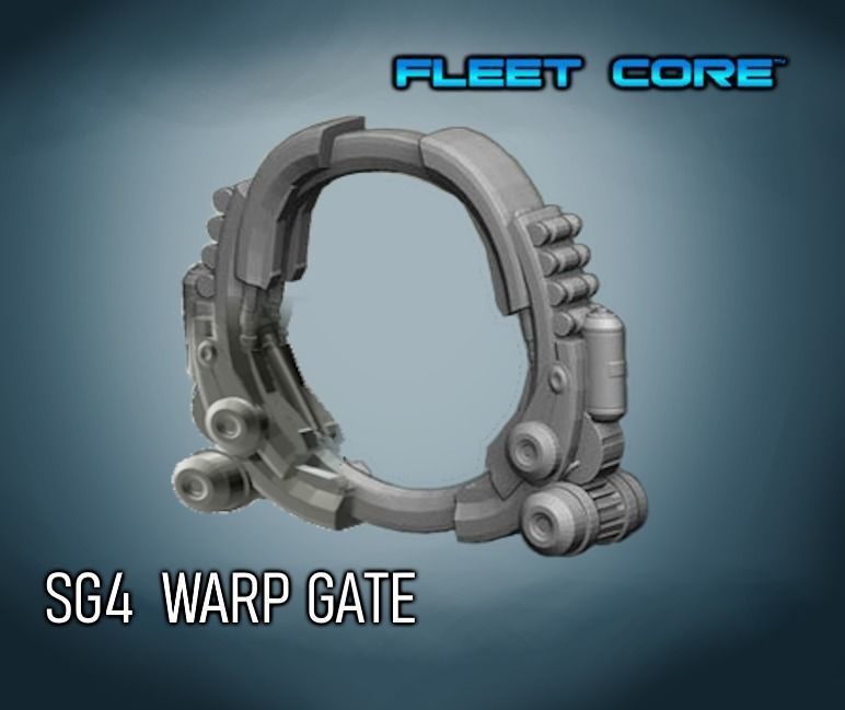 FLEET CORE - SG4 WARP GATE 3D model 3D printable | CGTrader