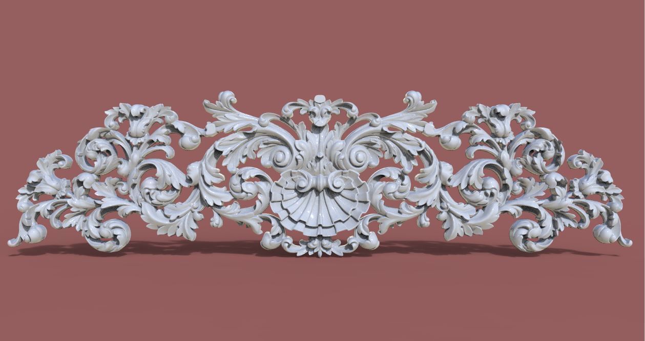 Furniture wood carving file stl for 3D print model TE55 3D model 3D ...