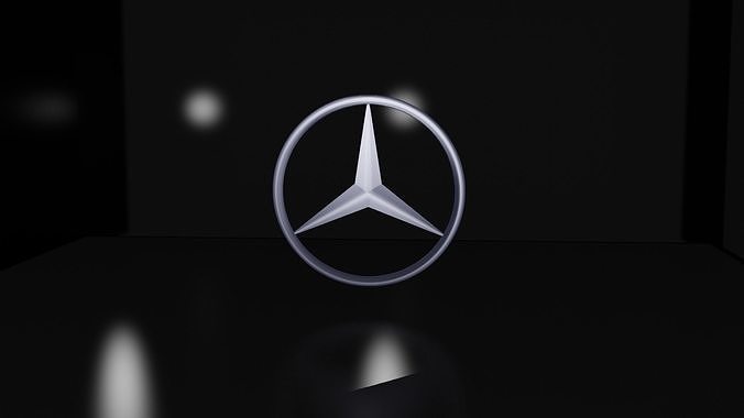 Mercedes Logo 3D model | CGTrader