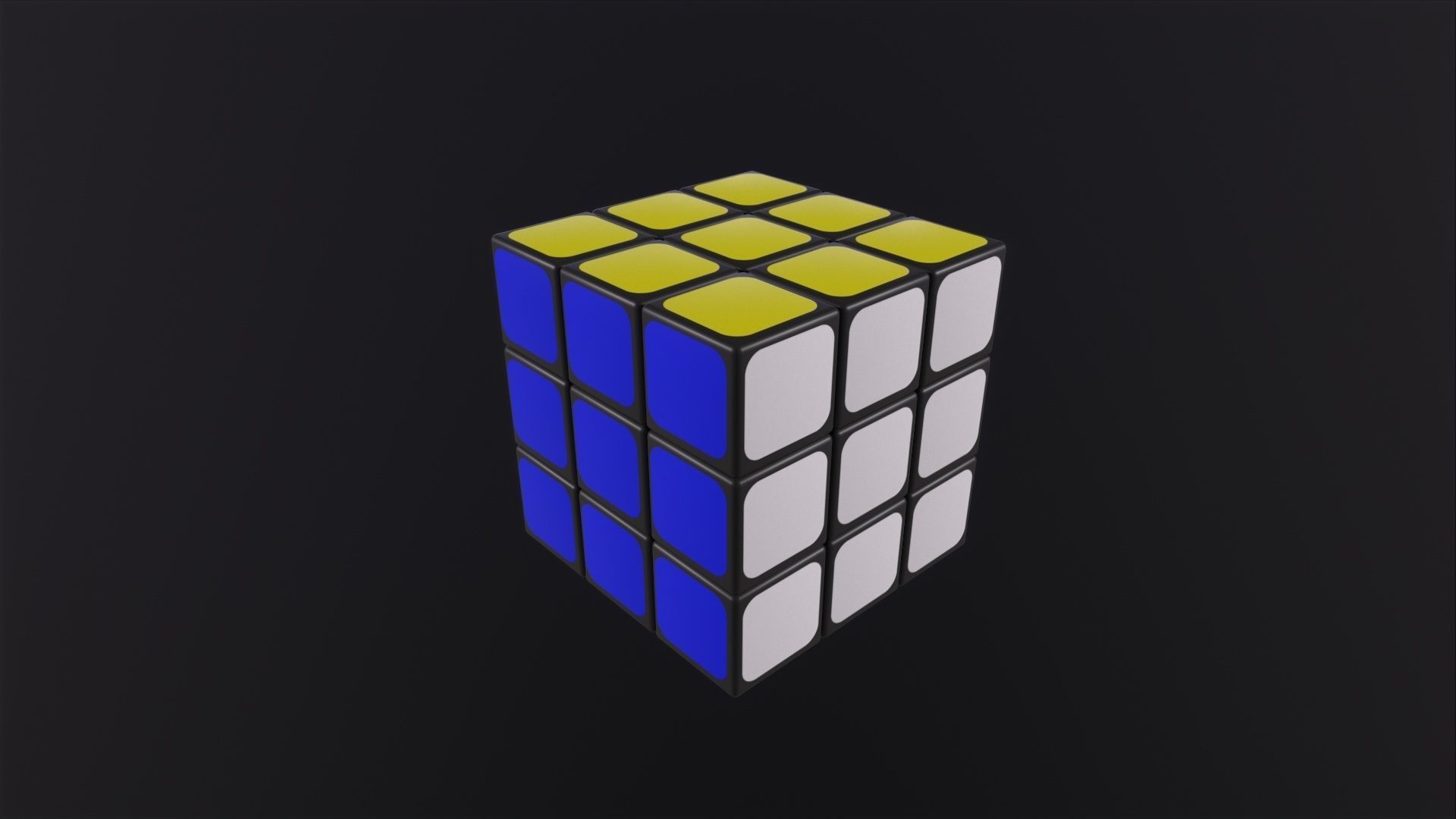 3D model Rubik Cube 3D Model VR / AR / low-poly | CGTrader