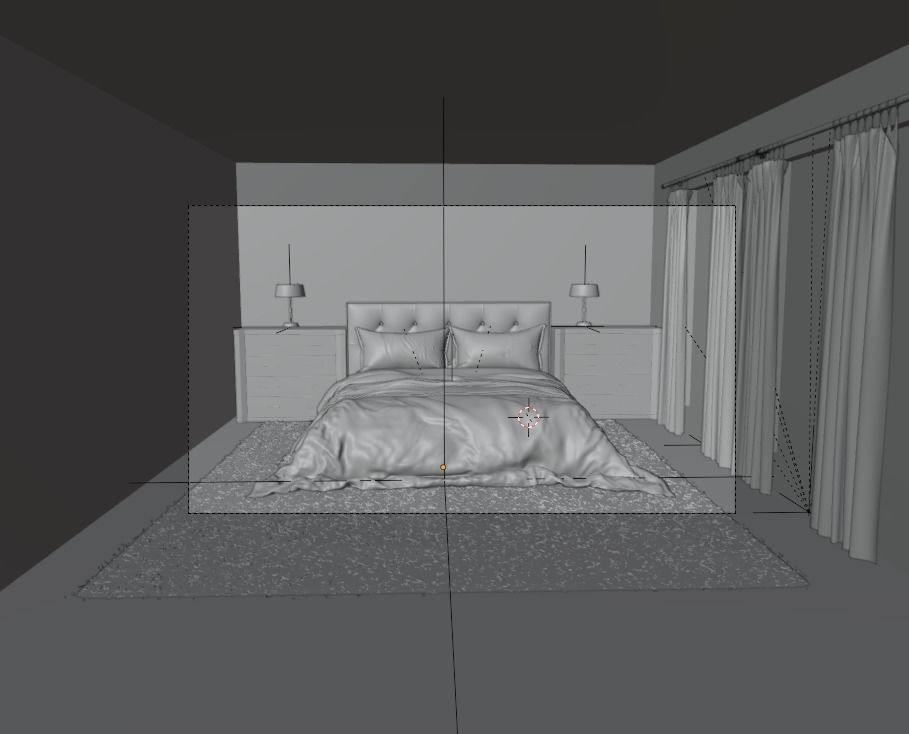 4K BEDROOM - 3D MODEL free 3D model | CGTrader